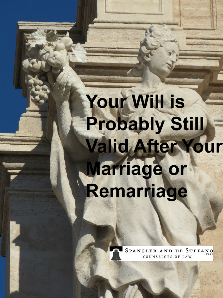 Your Will is Probably Still Valid After Your Marriage or Remarriage ...